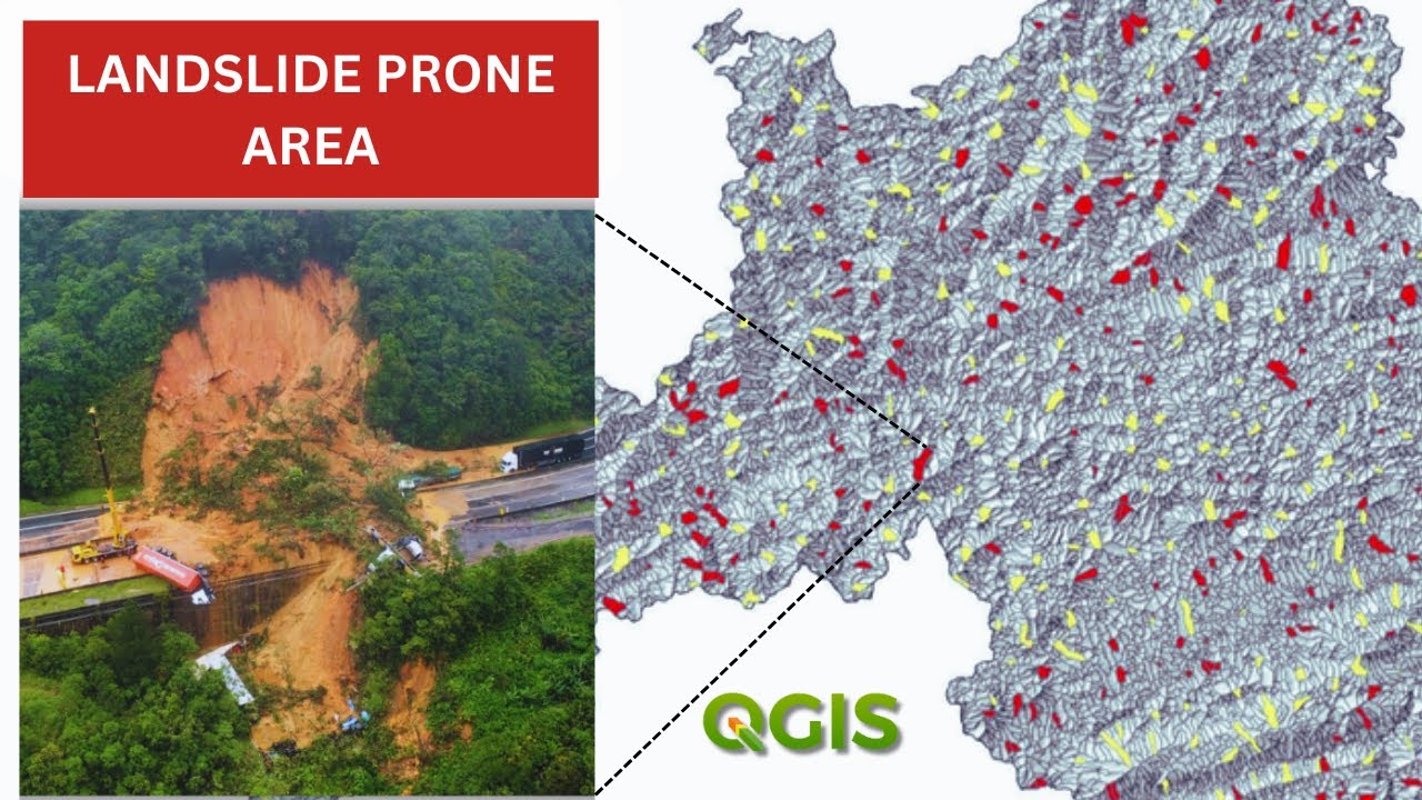 Slope Unit based Landslide Susceptibility in QGIS | GeoDev - YouTube