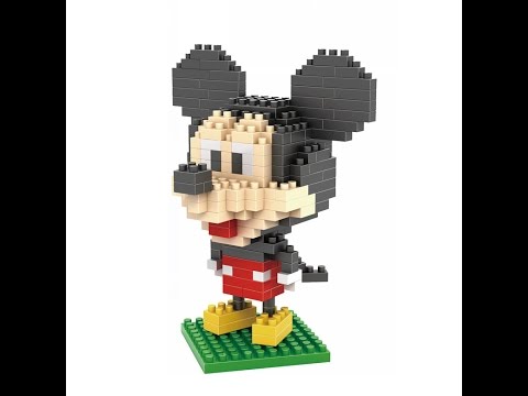 Brick Building: Mickey Mouse - YouTube