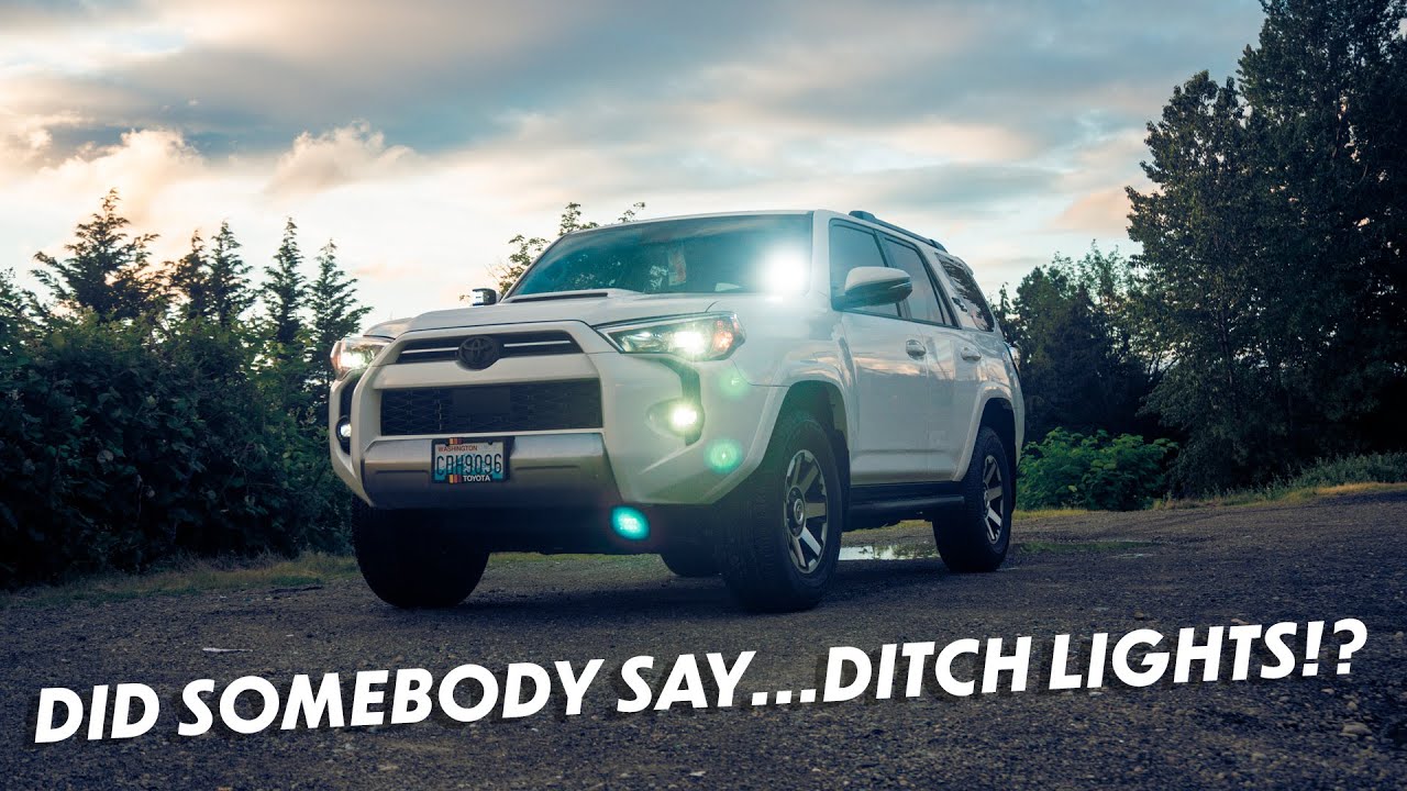 Cali Raised LED Ditch Lights 4Runner Install Special Sauce Ep.25 - YouTube