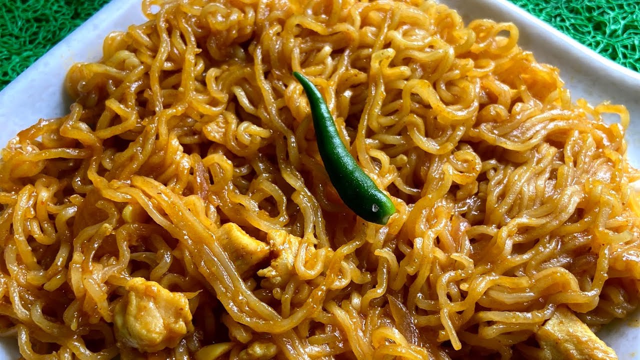 Chicken maggi recipe// How to make chicken maggi at home!! #viralvideo ...