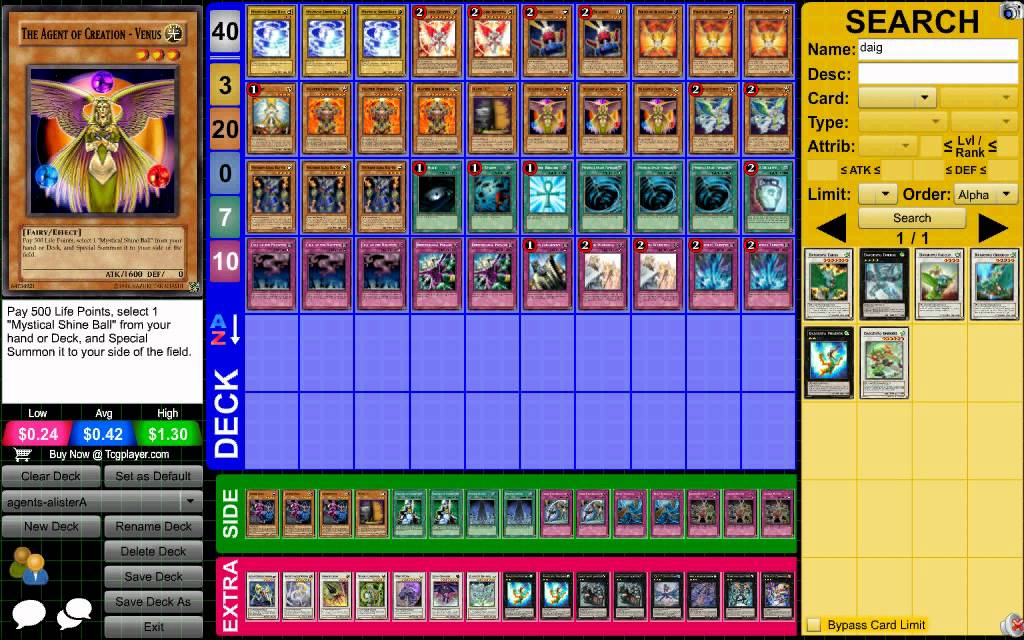 YCS Indianapolis top 32 Agents - Alister Albans yugioh trade binder ...