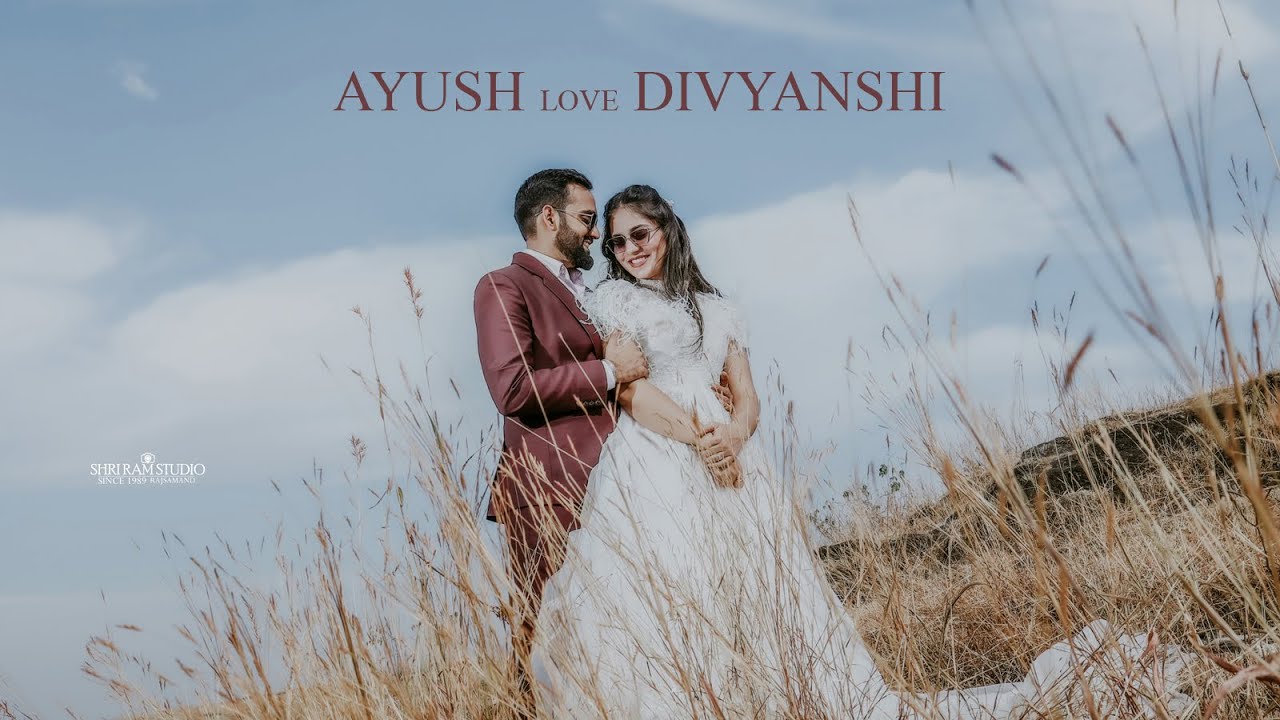 AYUSH LOVE DIVYANSHI || BEST PRE WEDDING 2023 || SHRIRAM STUDIO || SONI FAMLY - YouTube