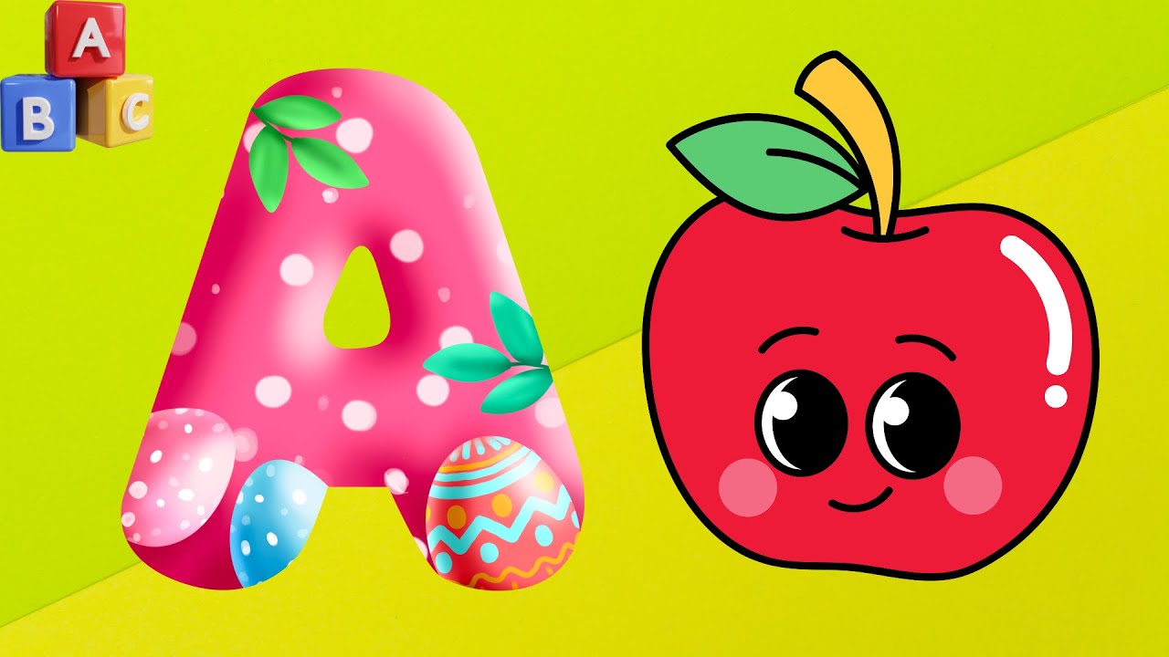 ABC Song | A to Z Letters for Kids | Uppercase & Lowercase Alphabet ...
