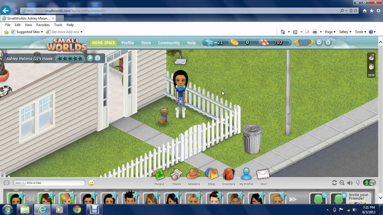 smallworlds account free! - YouTube