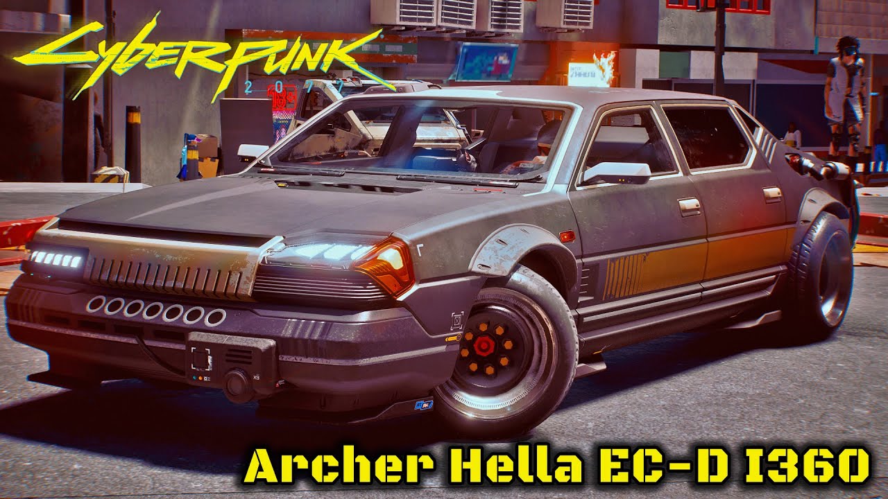 Cyberpunk 2077 ARCHER HELLA EC-D I360 Review & Test Drive | My First ...