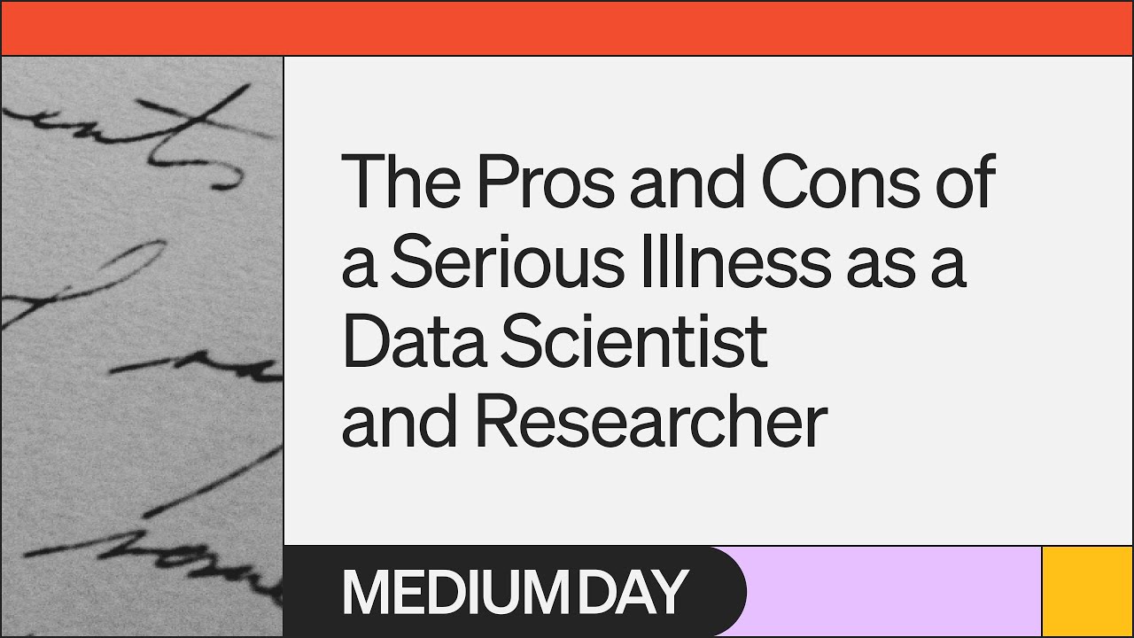 Facing a Serious Illness as a Young Data Scientist | Christian Galea ...