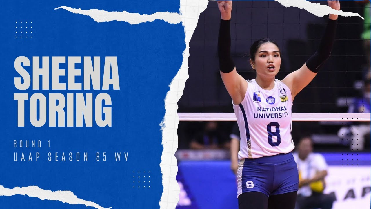 UAAP Season 85 Women's Volleyball | Round 1 | Sheena Toring - YouTube