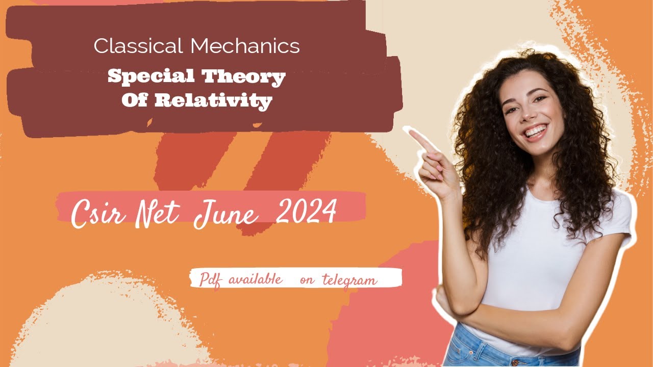 CSIR UGC NET Physics | Essential Formulas for Special Theory of ...