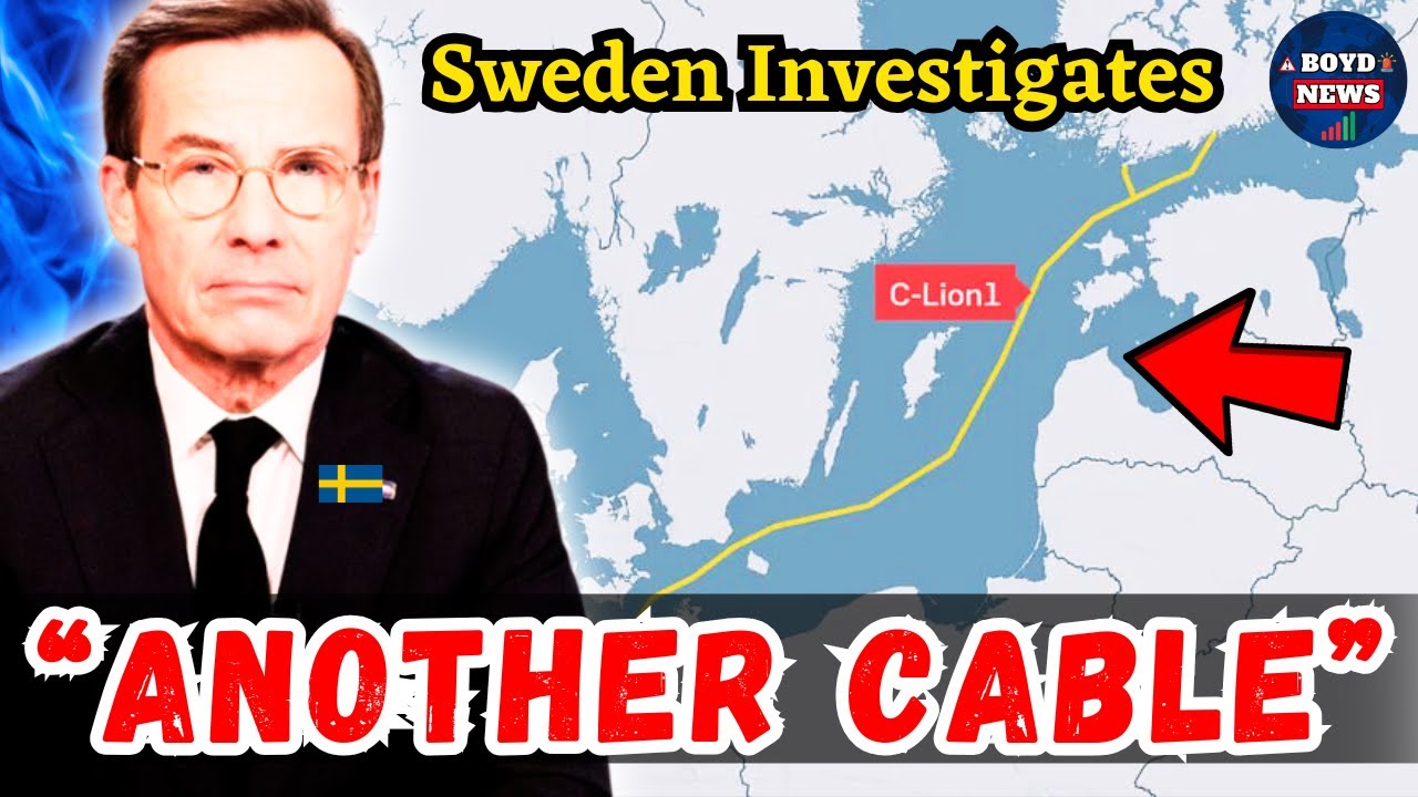 SWEDEN REPORTS DAMAGE TO C-LION1 UNDERSEA TELECOM CABLE IN BALTIC SEA ...