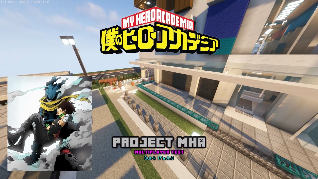 My Hero Academia in Minecraft | Project MHA PVP Game (WIP) - YouTube