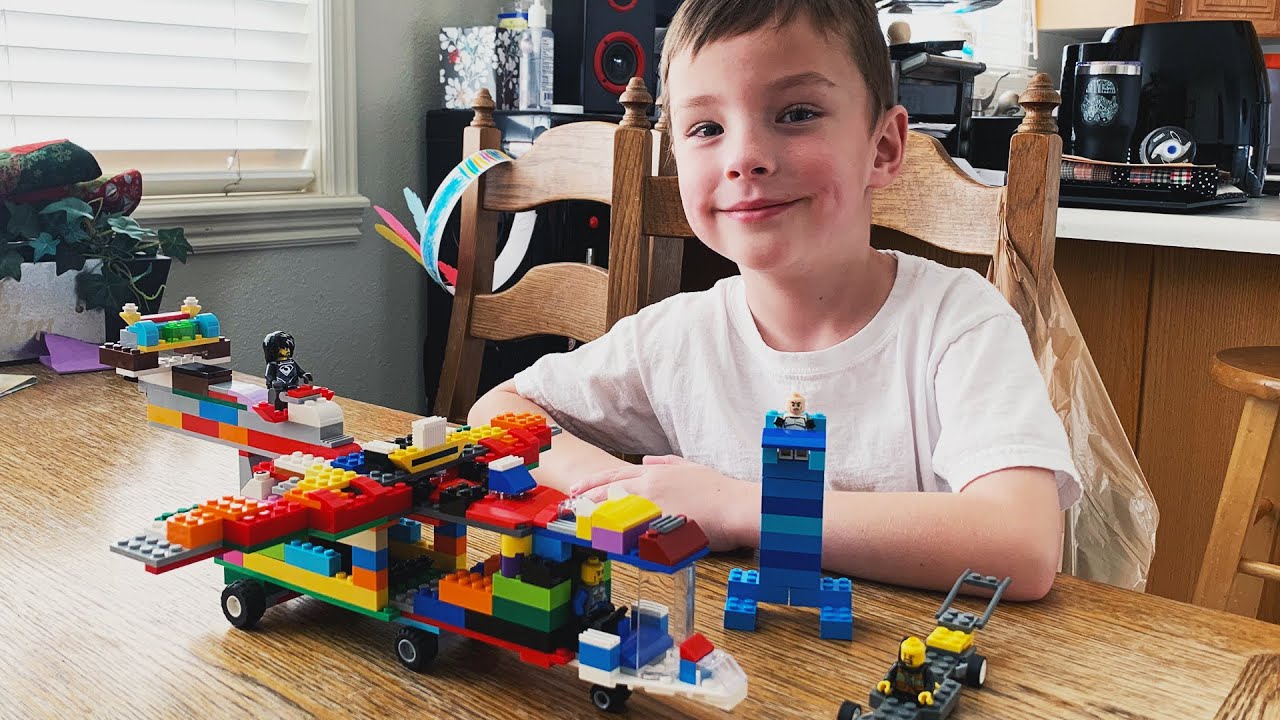 Building Legos with Liam - YouTube