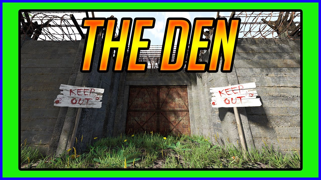 SCUM Base Building Ideas - The Den - YouTube