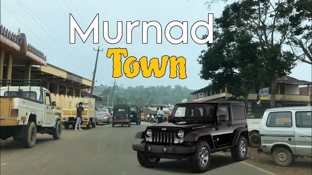 Visiting Murnad Town during Murnad Santhe - Car Ride in Coorg - YouTube
