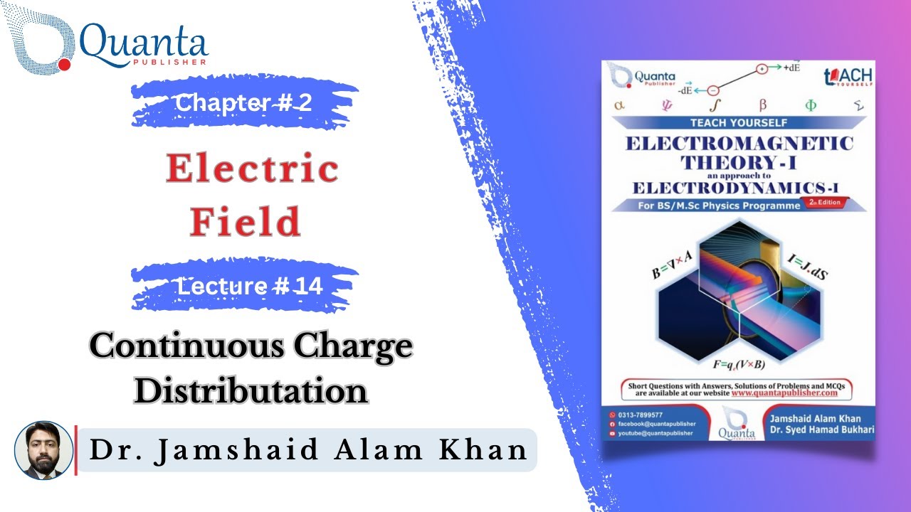 Continuous Charge Distributation | Electromagnetic Theory-I ...
