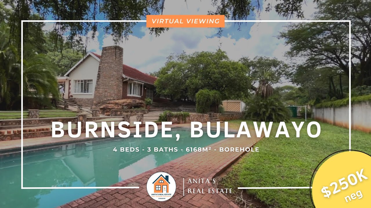 Let’s View A House On Our Books in Burnside, Bulawayo, Zimbabwe - YouTube