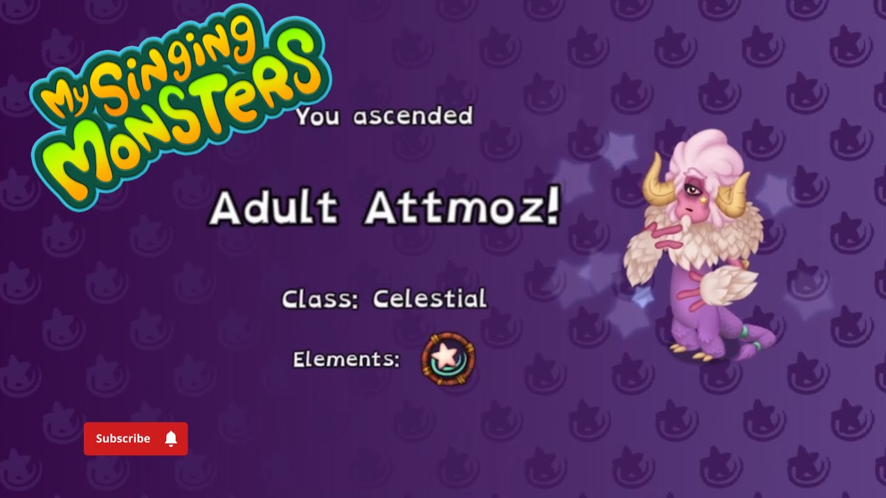 Adult Attmoz On Celestial Island - My Singing Monsters - YouTube