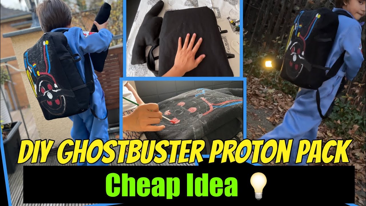 Ghostbuster Proton backpack - YouTube