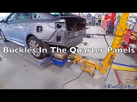 Buckles In The Quarter Panels - YouTube