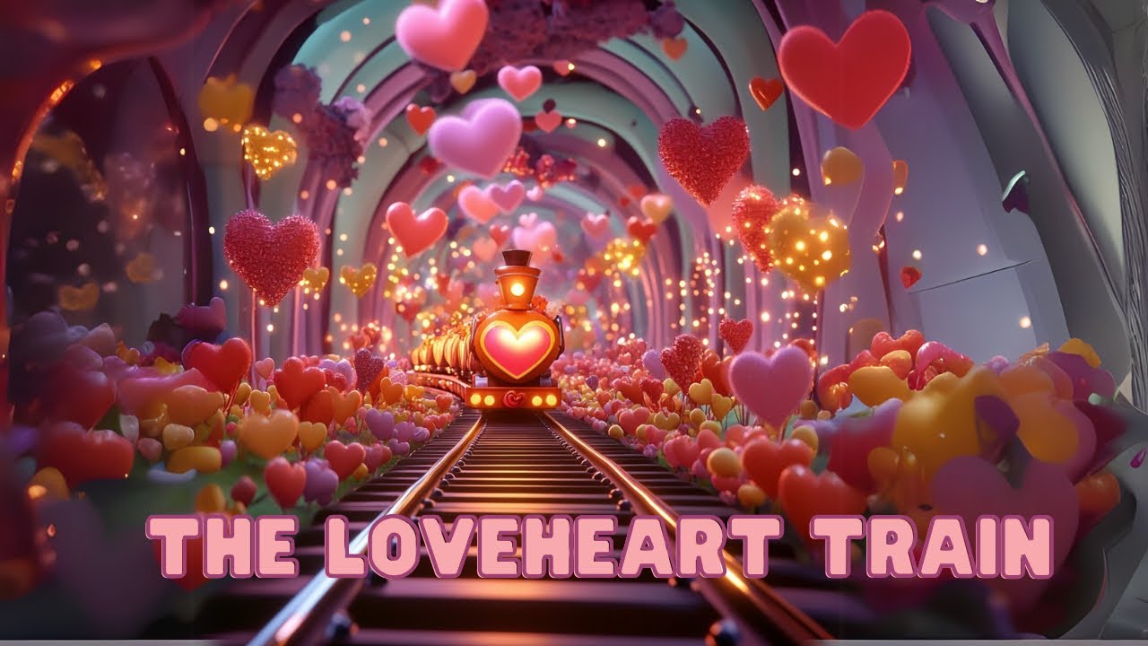 The Loveheart Train Song for Kids | Fun Valentine's Day Celebration ...
