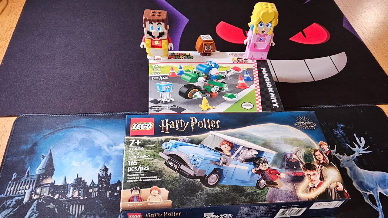 Pop up Live!! Super Mario, Mario Kart Blue Yoshi and Harry Potter ...