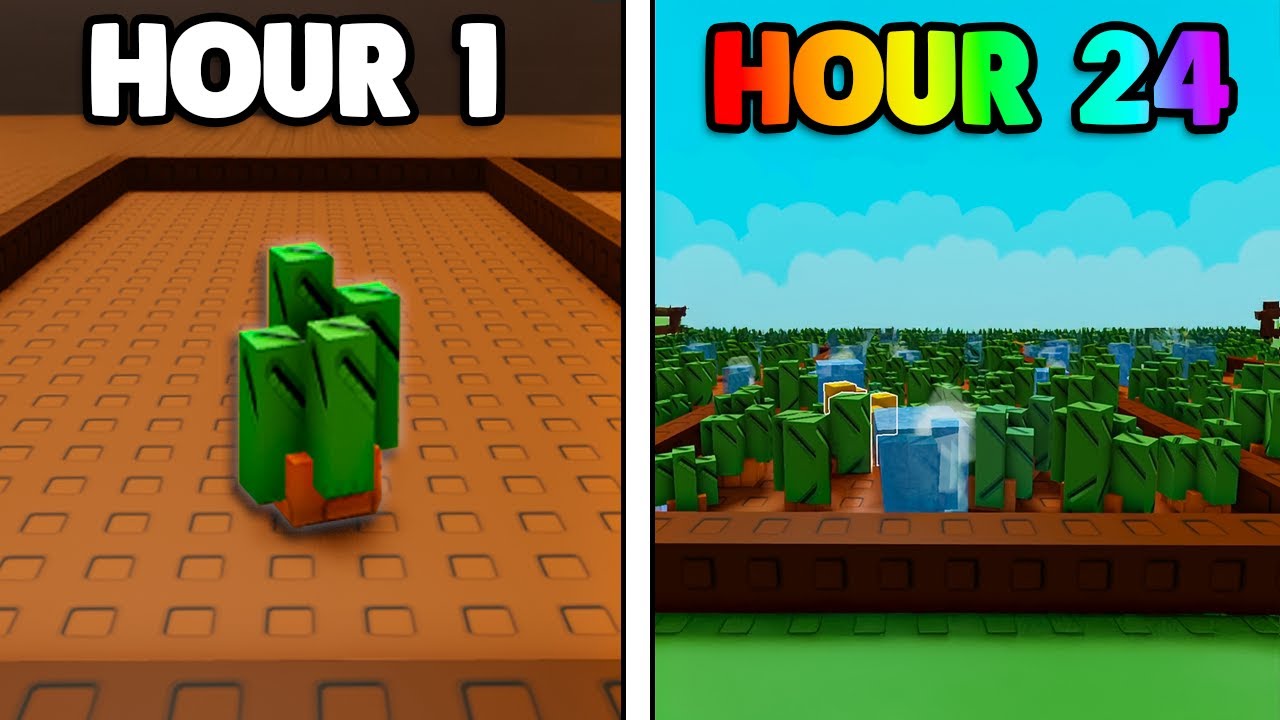 I Planted 1000 Carrots in Grow a Garden... - YouTube