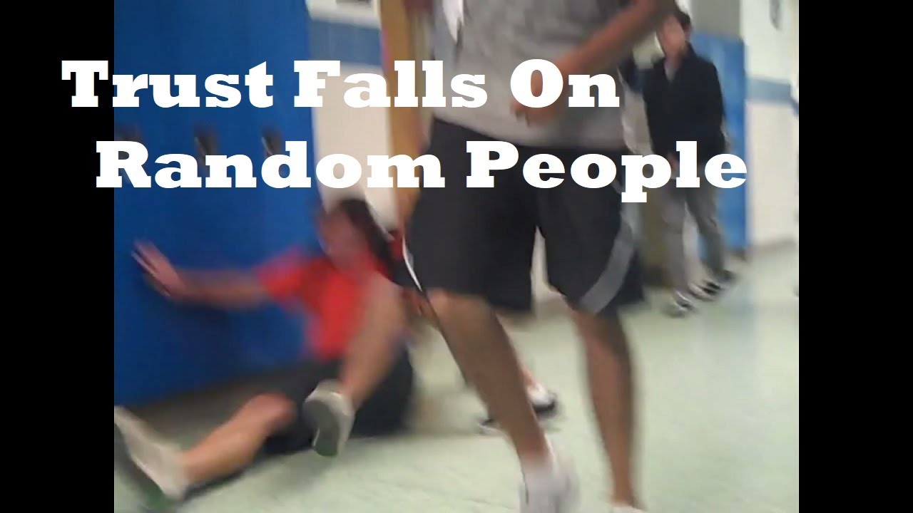 Trust Falls on Random People [Montage] (Funny Prank) ft. Devon - YouTube