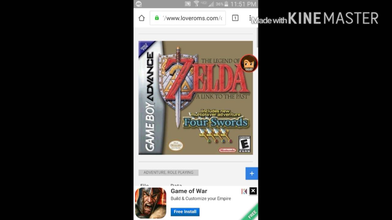 Gameboy advance download tutorial!!!! - YouTube