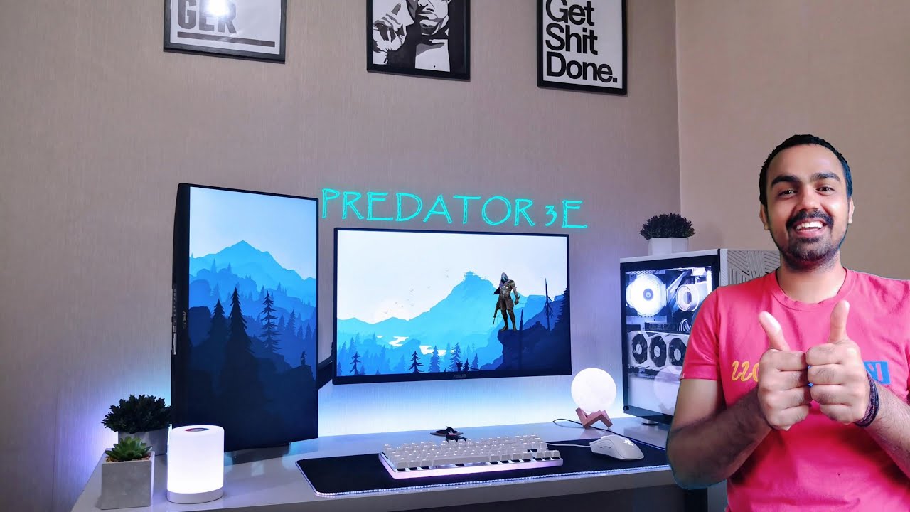 Every Middle class Boys dream gaming room setup @predator3e - YouTube