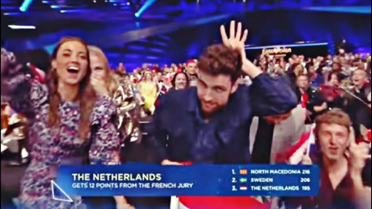 Eurovision 2000-2021 | All the 12 points the Netherlands got in every ...