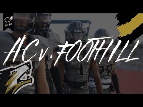 American Canyon Wolves vs Foothill Falcons 9/8/2023 - YouTube
