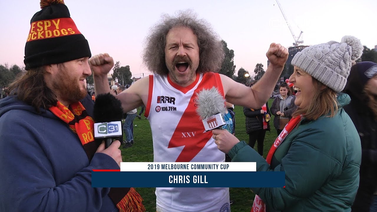 Chris Gill Post-Match Interview // 2019 Melbourne Community Cup - YouTube