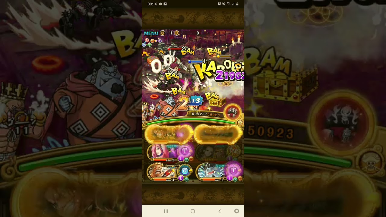 Horror Night Party VS crocodile 10* team INT Katakuri v3 (avec Robin ...