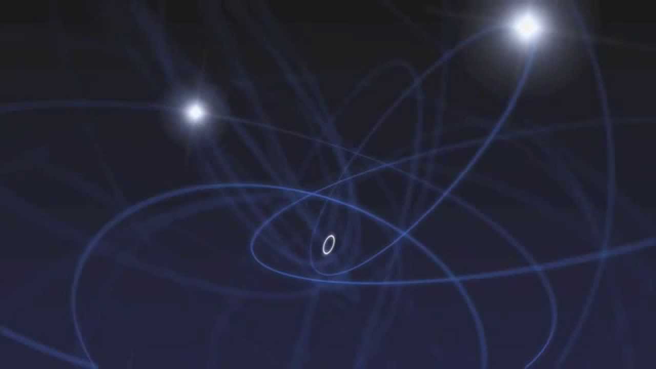 Simulation 3D A Full Orbit of the Star S2 - YouTube