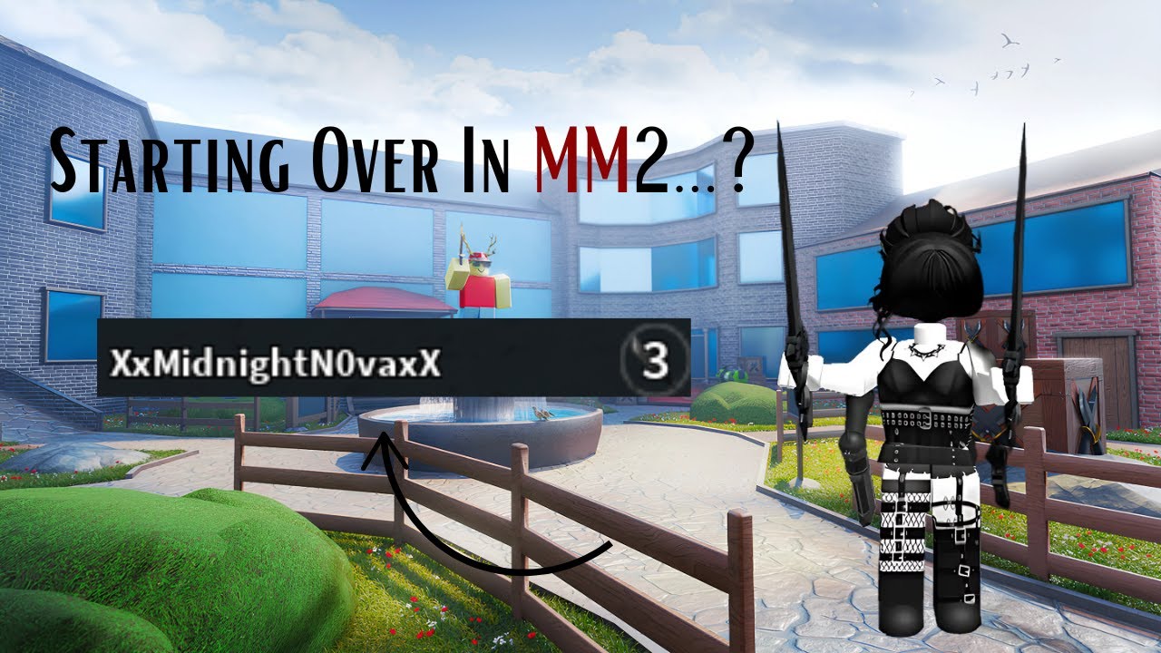 Starting Over in MM2! Level 1 Noob to Pro Challenge 🔪🎯 (Roblox Murder ...
