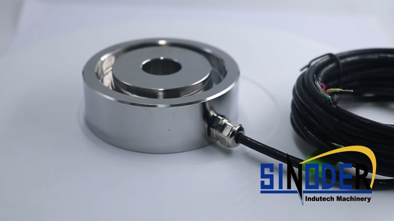 F2619 5t Compression Force Sensor Ring Type Load Cell Sensor - YouTube