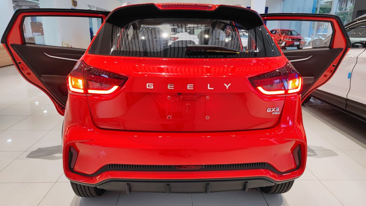 First Look 2024 Geely GX3 Pro Compact SUV Red Color In-depth Walkaround ...