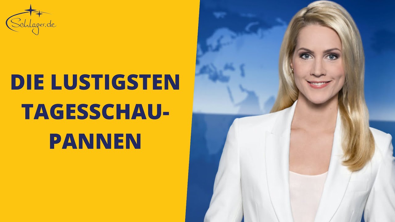 Die lustigsten Tagesschau-Pannen - YouTube