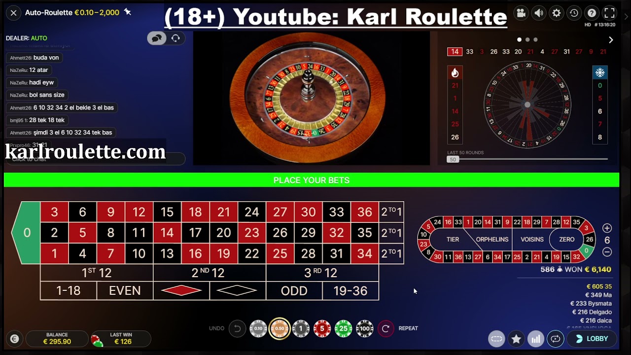 From 27€ to 500€ at Auto Roulette, Evolution Gaming, - YouTube