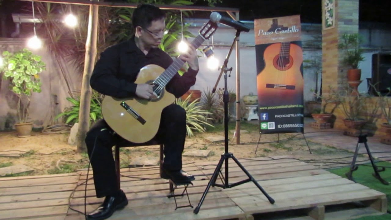 Paco Castillo Guitat รุ่น 222CE แสดงสด(2)โดย อาจารย์วรเทพ รัตนาอัมพ ...