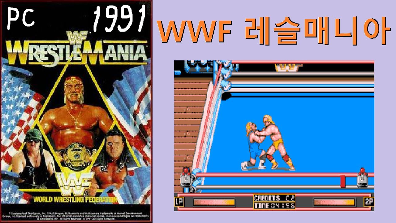 [게임추천] WWF 레슬매니아_PC Ver, WWF WrestleMania Played by Uncle Jun's Game TV ...