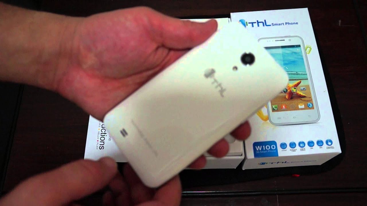 THL W100 quad core tablet PC Unboxing Review - YouTube