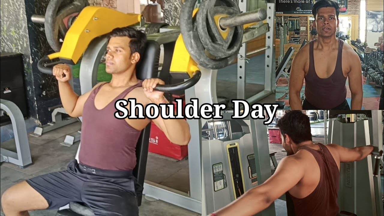 Shoulder Day (How to Get Big Shoulder) Tips On Shoulder. - YouTube