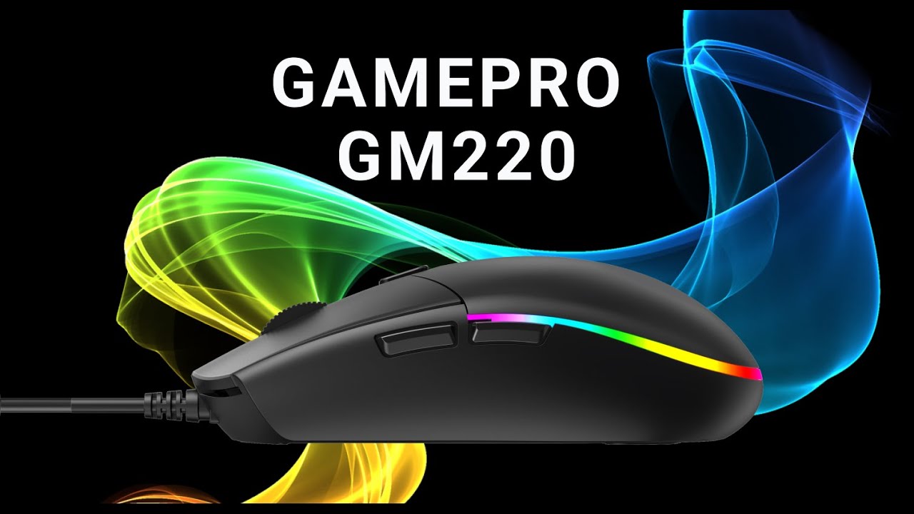 Миша GamePro USB GM220 Black - YouTube