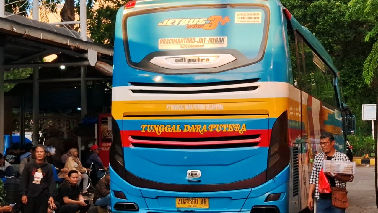 Tunggal Dara Putera bus akap wonogiri, po bus legend kota gaplex - YouTube