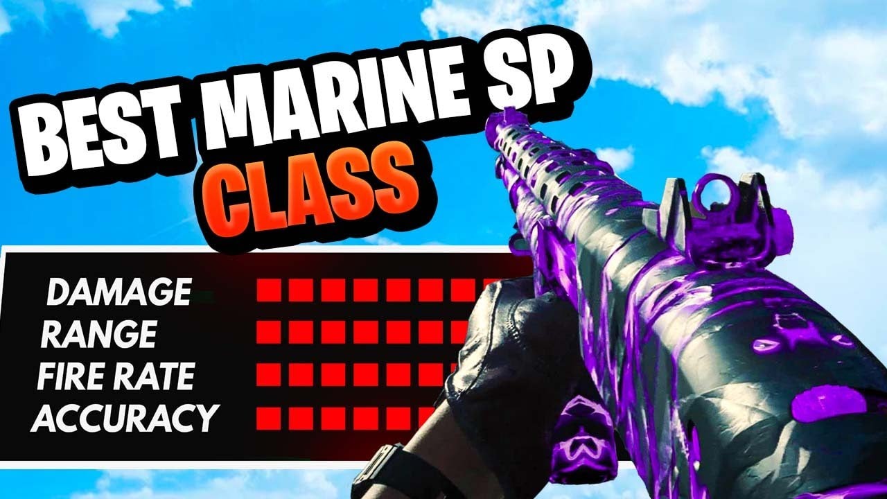 Best Marine SP Class in Black Ops 6 Zombies - YouTube