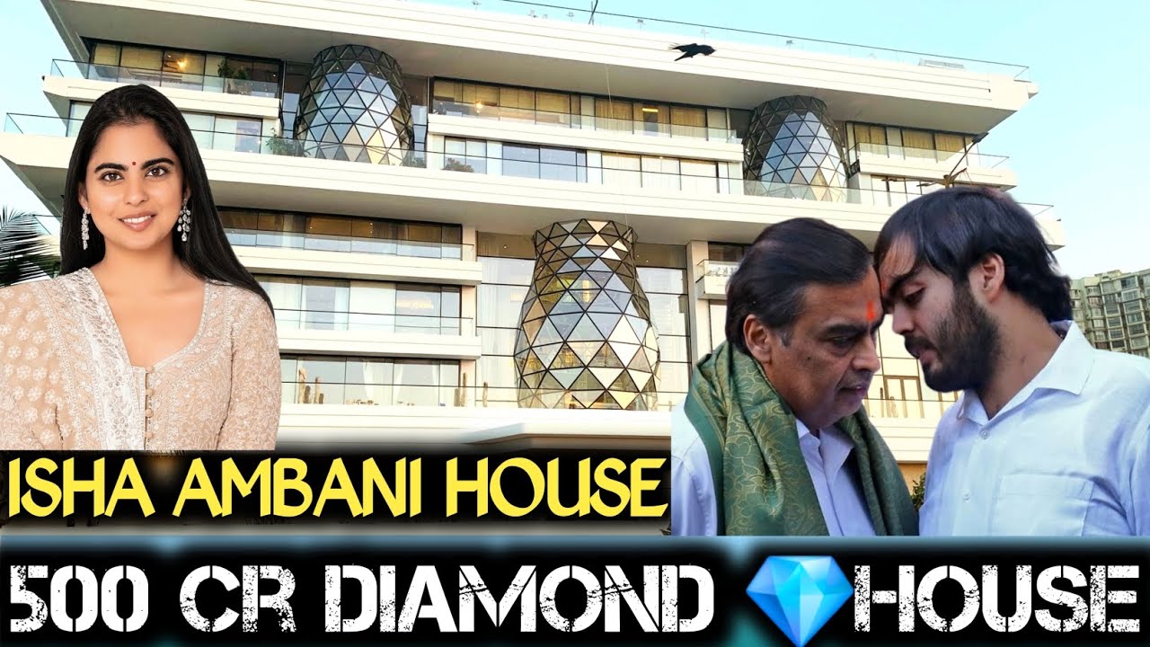 500 Cr Diamond 💎House of Isha Ambani😱 #ishaambani #mukeshambani #mumbai #viralvideo #pahalgam ...
