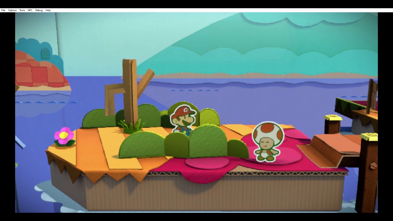 Paper Mario: Color Slash | Cherry Lake Blue Paintstar Segmented run ...