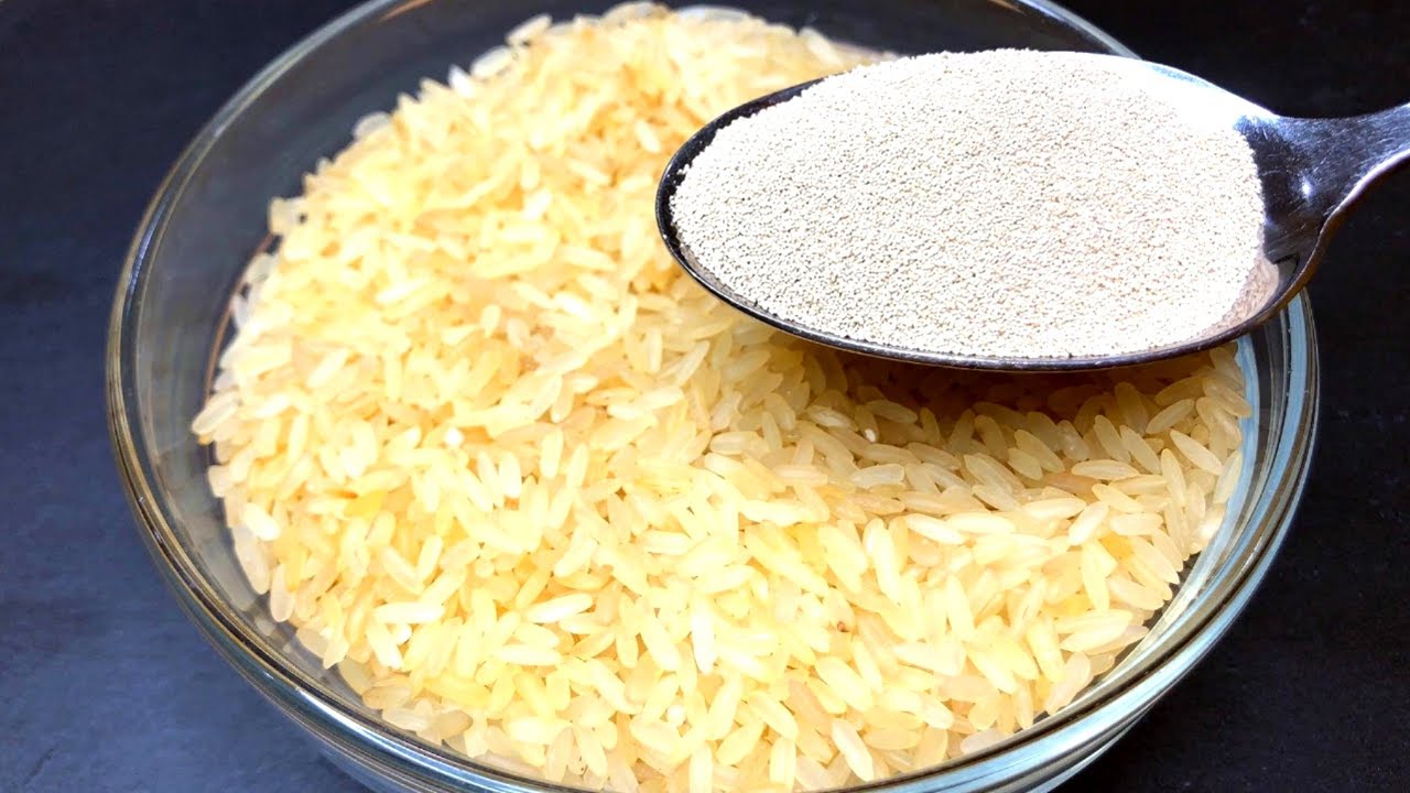 Mischen Sie Hefe mit Reis, Sie werden begeistert sein! Einfaches ...