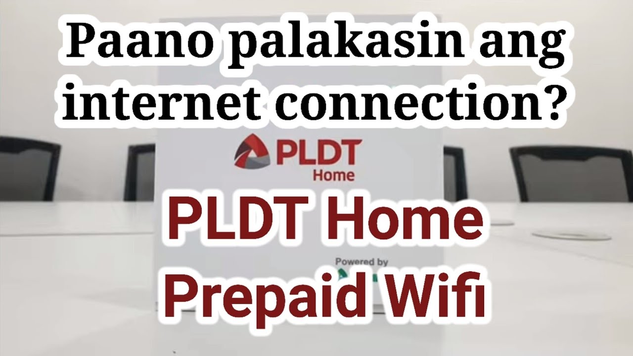 Paano Palakasin Ang Internet Connection Ng PLDT Home Prepaid Wifi | How ...