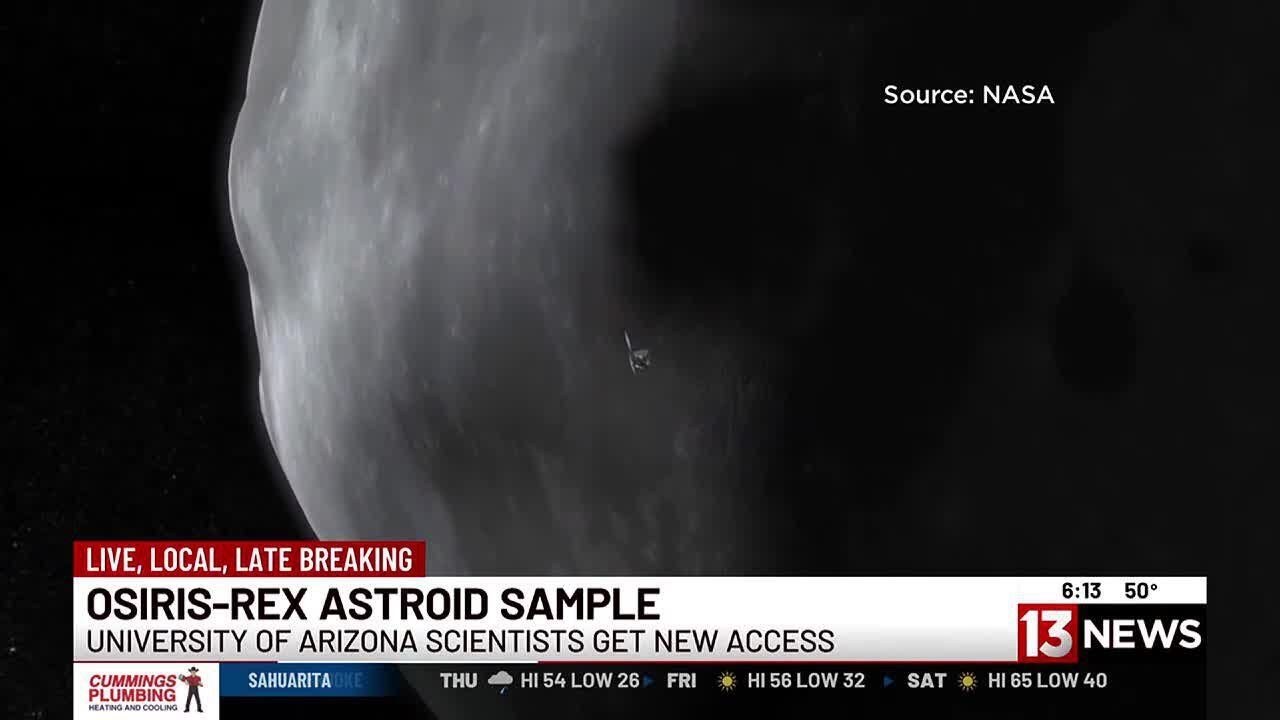 Scientists get access to Bennu samples - YouTube
